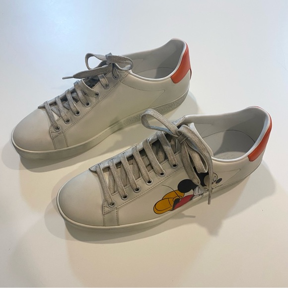 Gucci | Shoes | Gucci X Disney Mickey Mouse Ace Sneakers | Poshmark